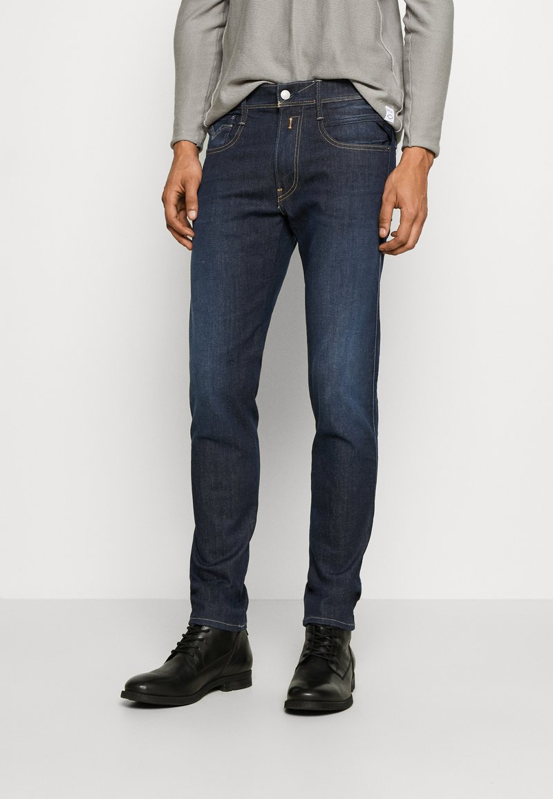 Replay ANBASS HYPERFLEX RE-USED - Jeans slim fit - dark-blue denim ...