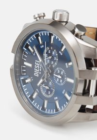 Diesel SPLIT WATCH - Chronograph - round stainless steel case, with a ...