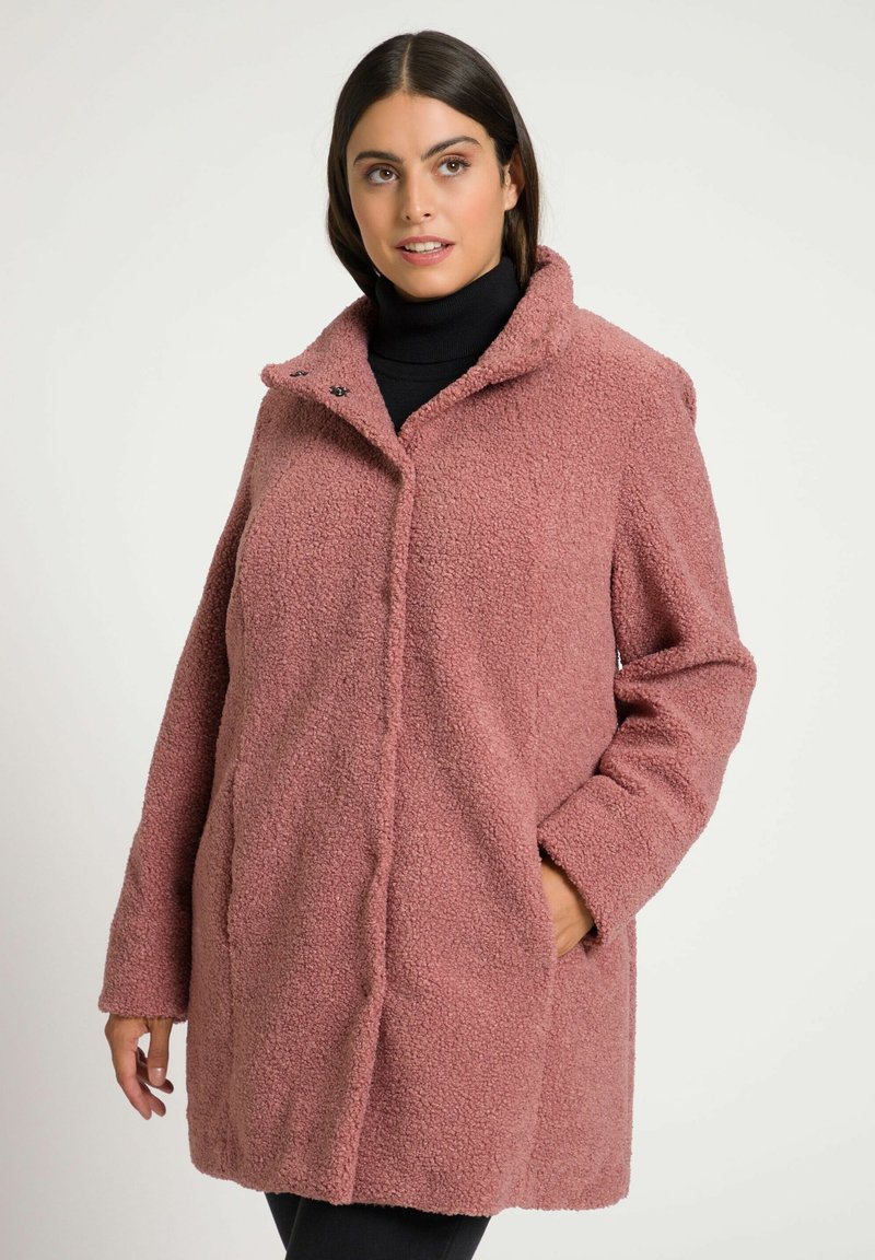 Ulla Popken Halflange jas - pink/roze - Zalando.nl