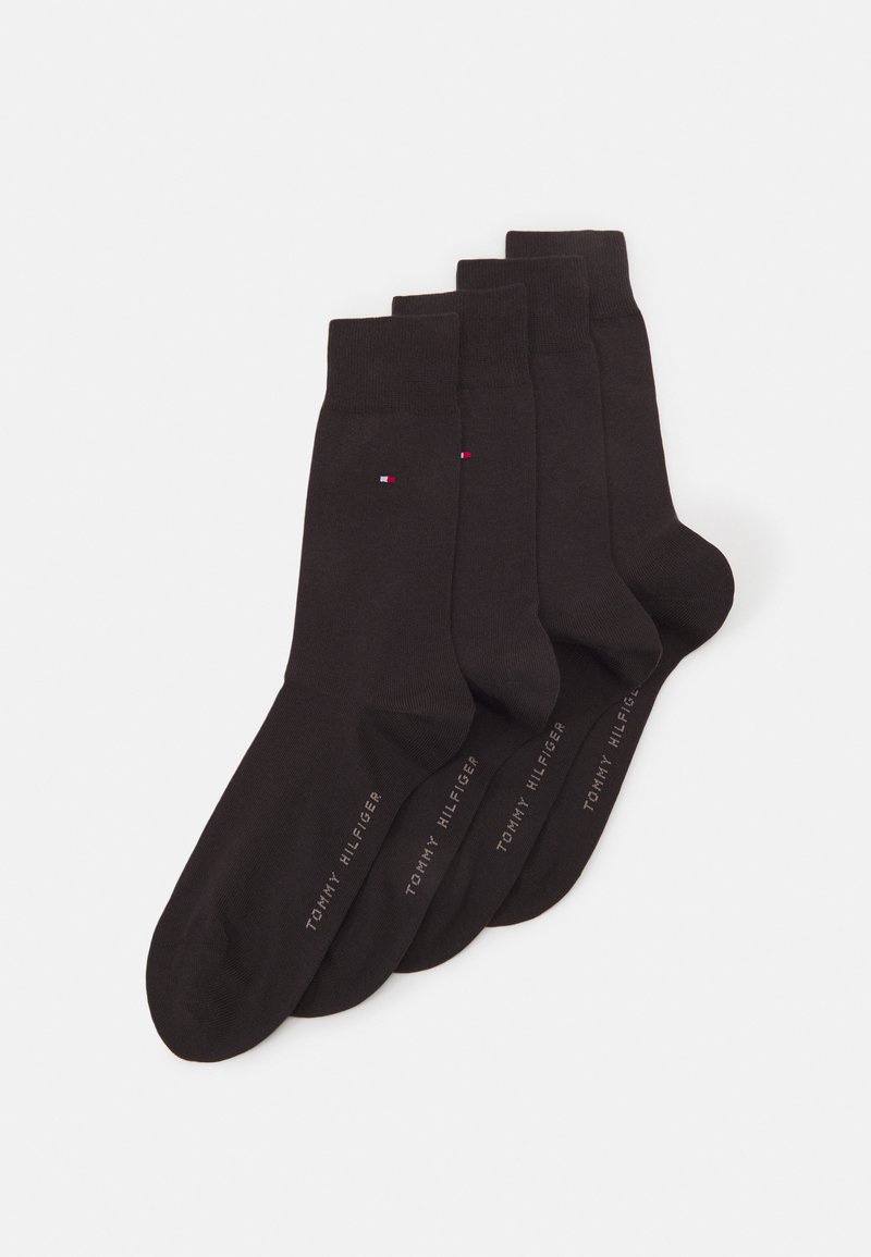 Tommy Hilfiger MEN SOCK CLASSIC 4 PACK - Socks - kensington brown/brown ...