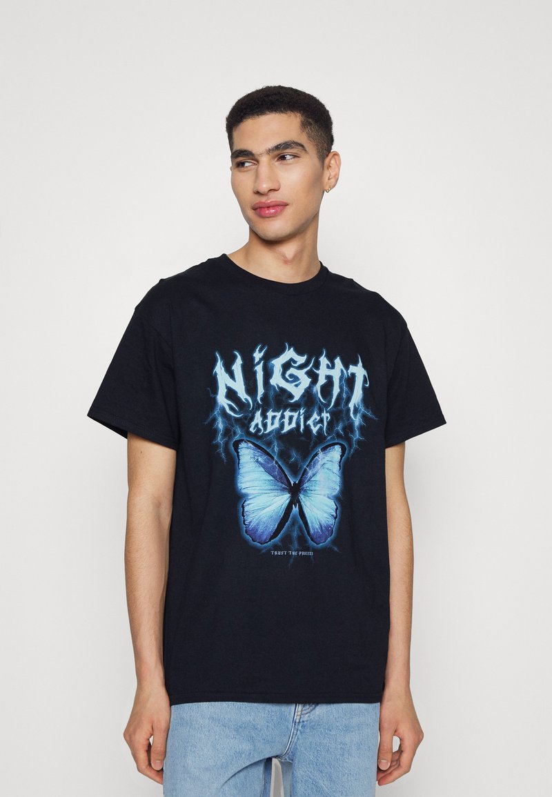 Night Addict T-Shirt print - black/schwarz - Zalando.ch