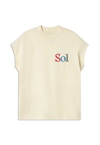 Thinking Mu SOL - T-shirt imprimé - ivory/blanc - ZALANDO.FR