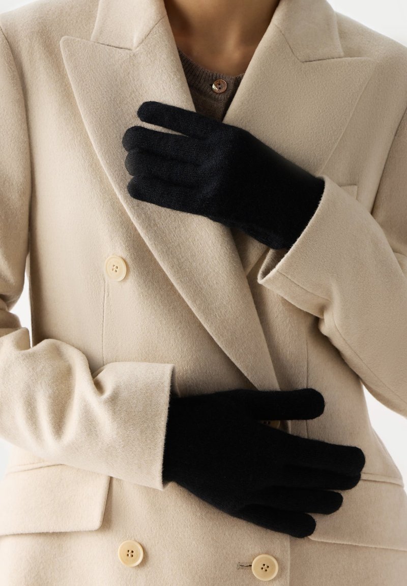 GOBI Cashmere ESSENTIAL - Gants - black/noir - ZALANDO.FR
