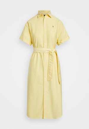 Polo Ralph Lauren SHORT SLEEVE DAY DRESS - Maxi-jurk - blue floral/blauw - Zalando.nl