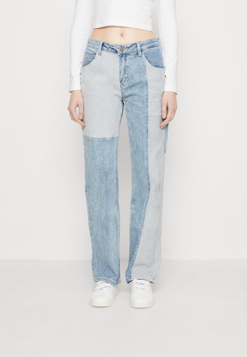 Guess Originals GO SARAH COLORBLOCK CARPENTERS - Relaxed fit jeans ...