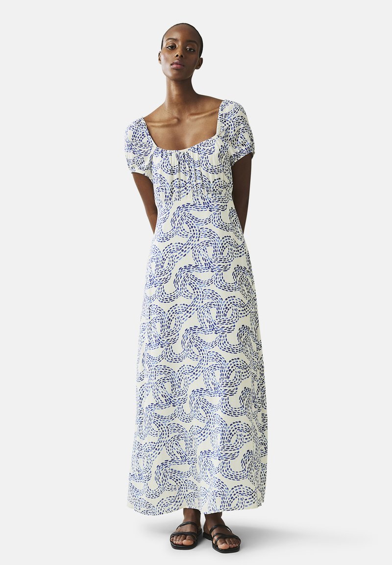 Lexington ABIGAIL DOT PRINT - Maxikleid - blue print/blau - Zalando.ch