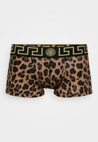 Versace UNDERPANTS LOW RISE TRUNK TOPEKA LEOPARD ALL OVER PRINT ...