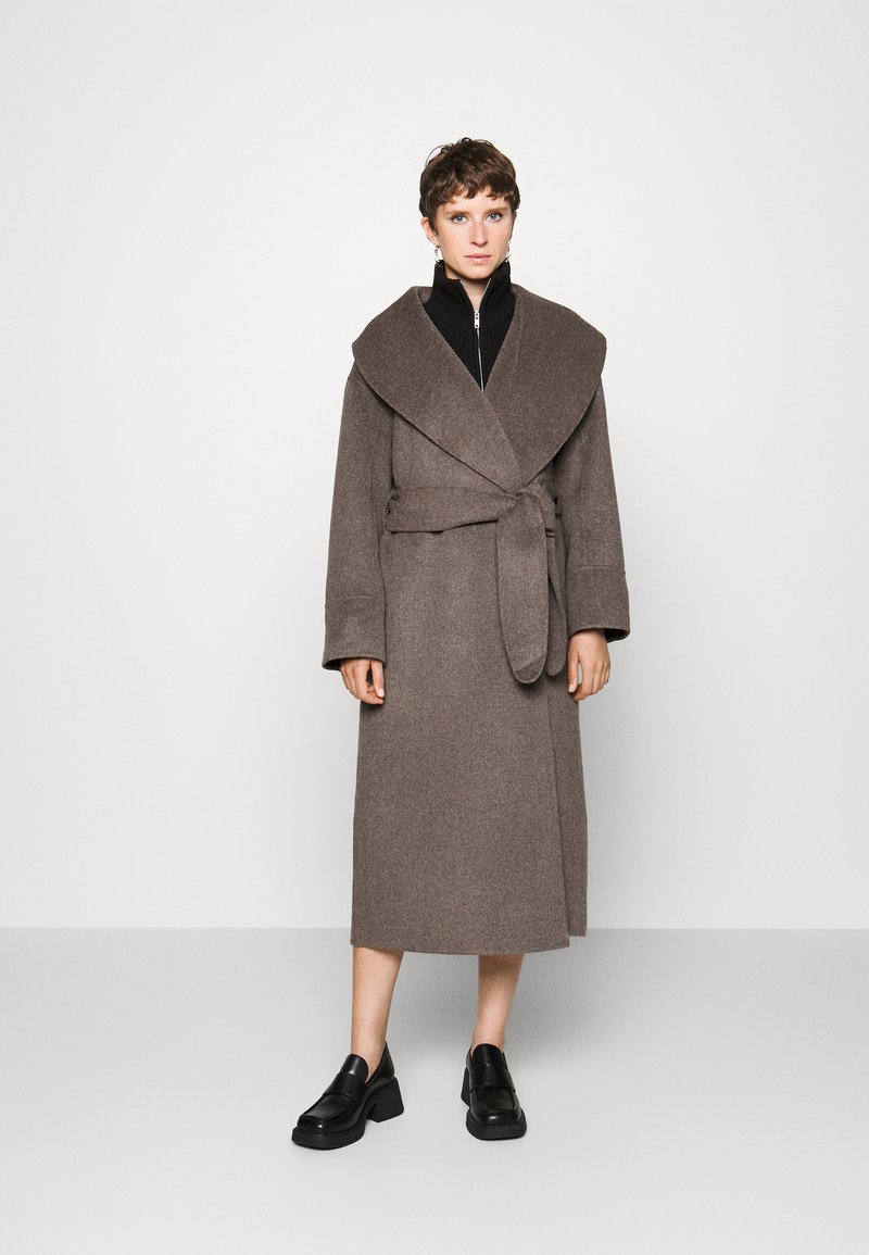 Zign Studio Classic coat - brown - Zalando.co.uk