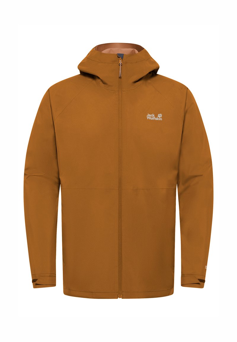 Jack Wolfskin PRELIGHT 25L LT M - Hardshell-jas - autumn leaves/bruin ...