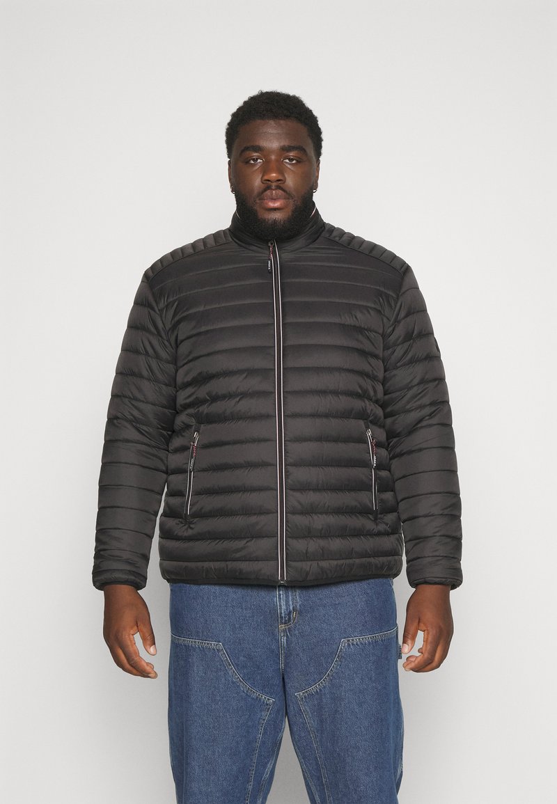Jack's Sportswear LIGHT WEIGHT QUILTED JACKET - Jas - black/zwart ...