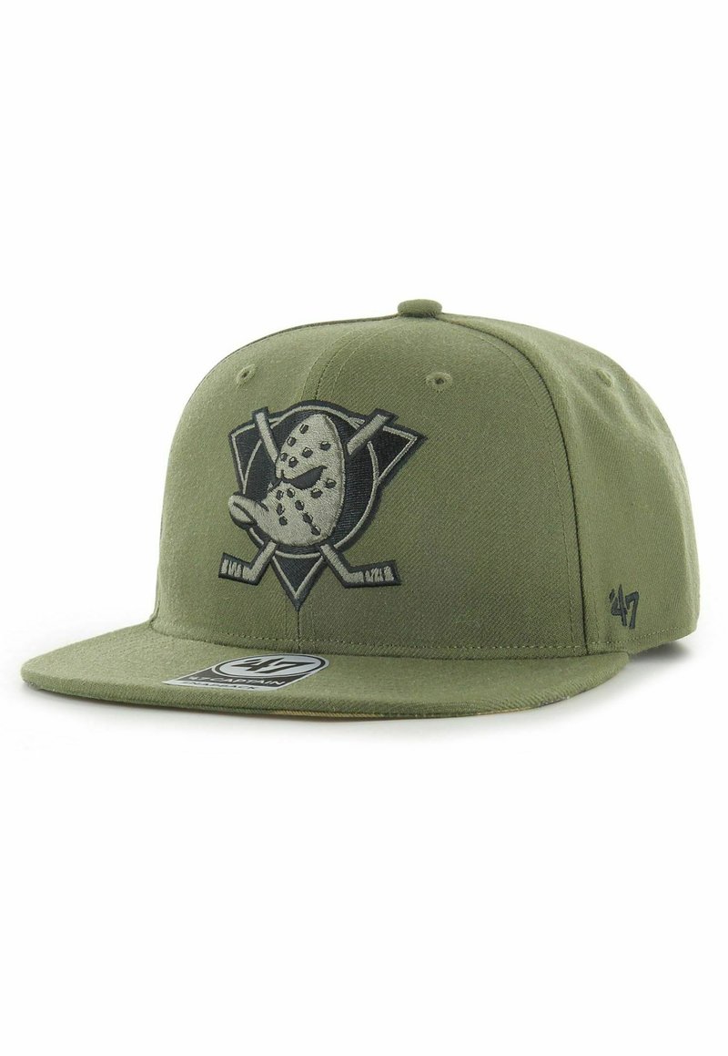 '47 CAPTAIN ANAHEIM DUCKS - Cap - olive/oliv - Zalando.de