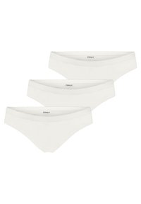 ONLY NAHTLOS 3-ER PACK TAILLEN ONLTRAC - Slip - weiß - Zalando