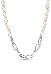Pandora PEARL - Halskette - sterling silver/silberfarben - Zalando.de