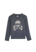 Scalpers TYPE SKULL - Sweatshirt - navy/dunkelblau - Zalando.at
