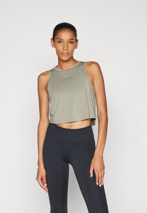 Nike Performance ONE FITTED TOP - Tekninen t-paita - white/valkoinen ...