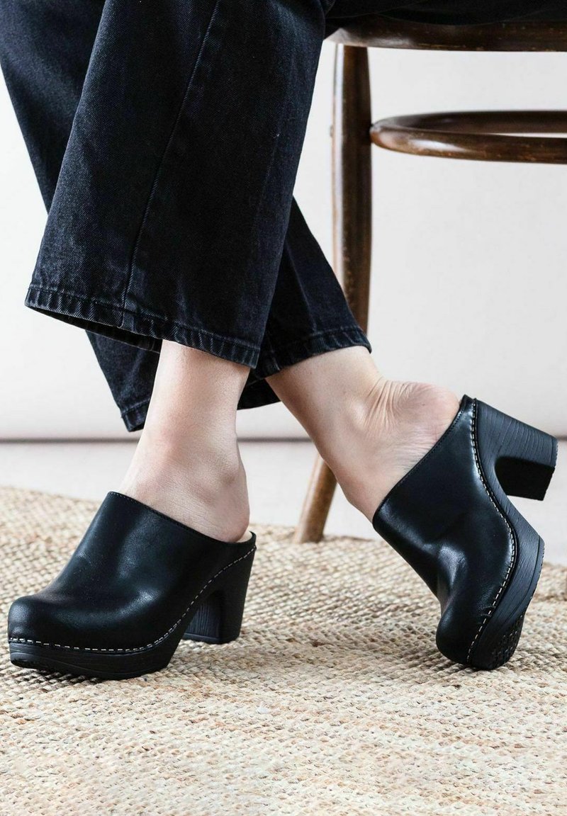 Calou Stockholm LISA - Clogs - black/svart - Zalando.se