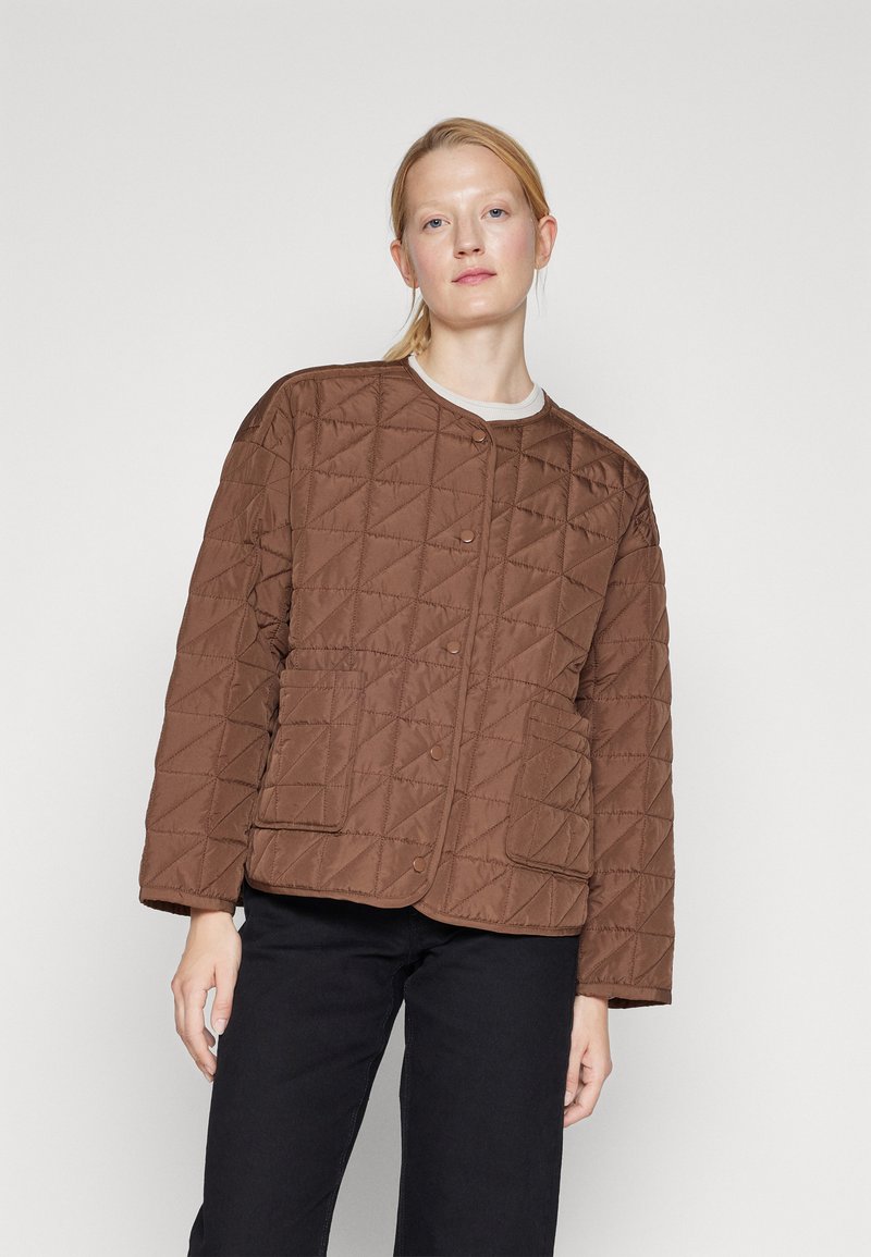 MSCH Copenhagen PETULLA DEYA JACKET - Lehká bunda - cocoa/tmavě hnědá ...