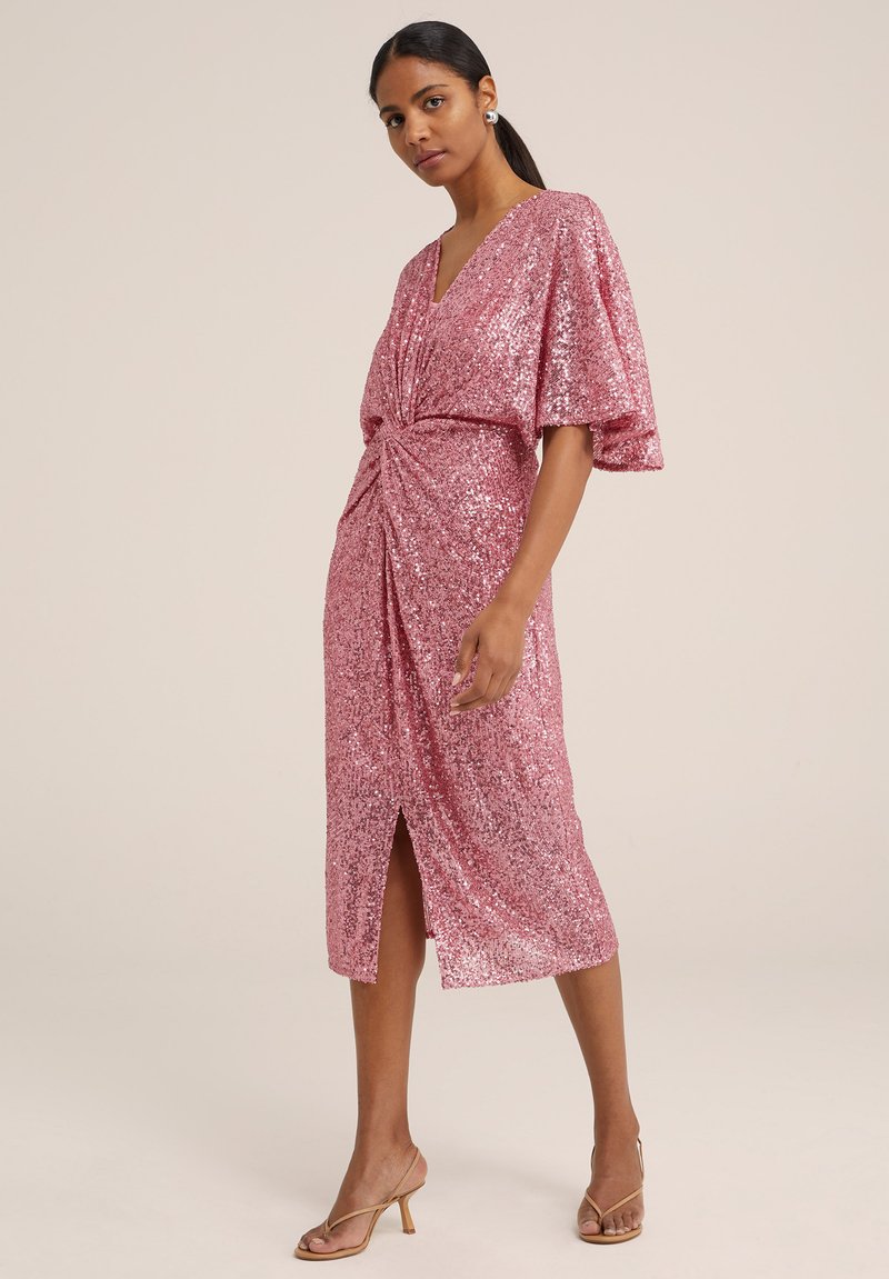 WE Fashion - Sukienka koktajlowa/jasnoróżowy - Zalando.pl