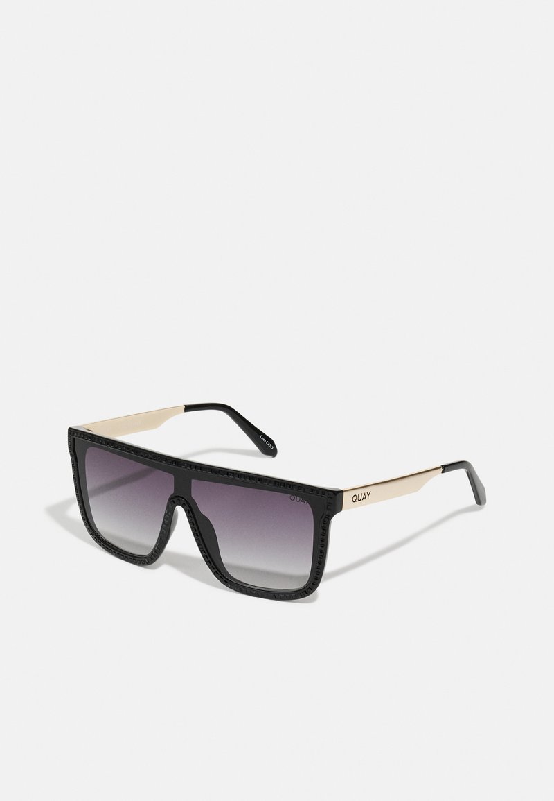 QUAY AUSTRALIA NIGHTFALL BLING 2.0 MEDIUM UNISEX - Zonnebril - black ...