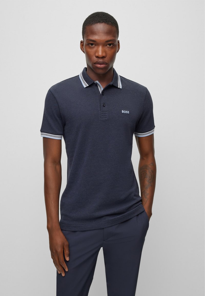 BOSS PADDY - Polo shirt - dark blue ten/dark blue - Zalando.co.uk