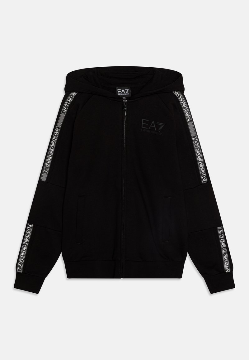 EA7 Emporio Armani Sweatjacke - black/schwarz - Zalando.ch