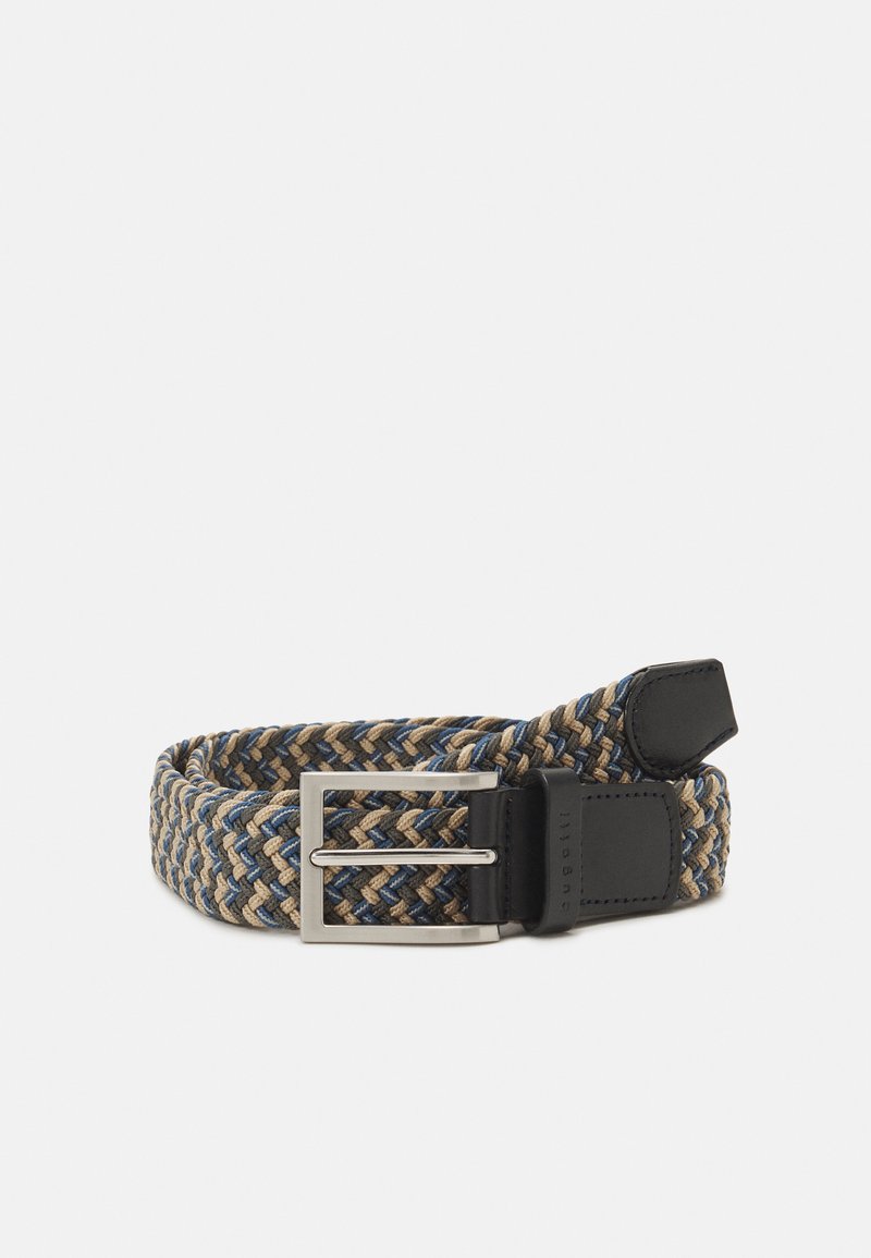 bugatti Braided belt - beige/grau/beige - Zalando.de