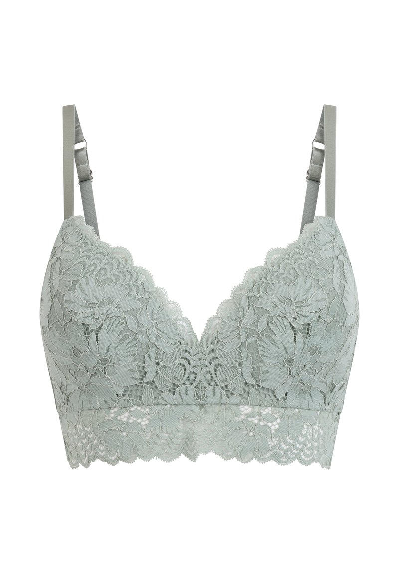 Hunkemöller Triangel BH - green/lichtgroen - Zalando.be