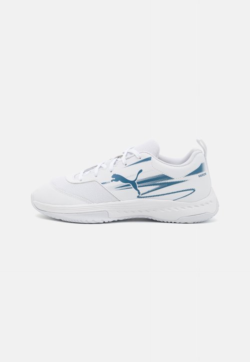 Puma VARION II JR UNISEX - Håndballsko - team royal/white gum/blå ...