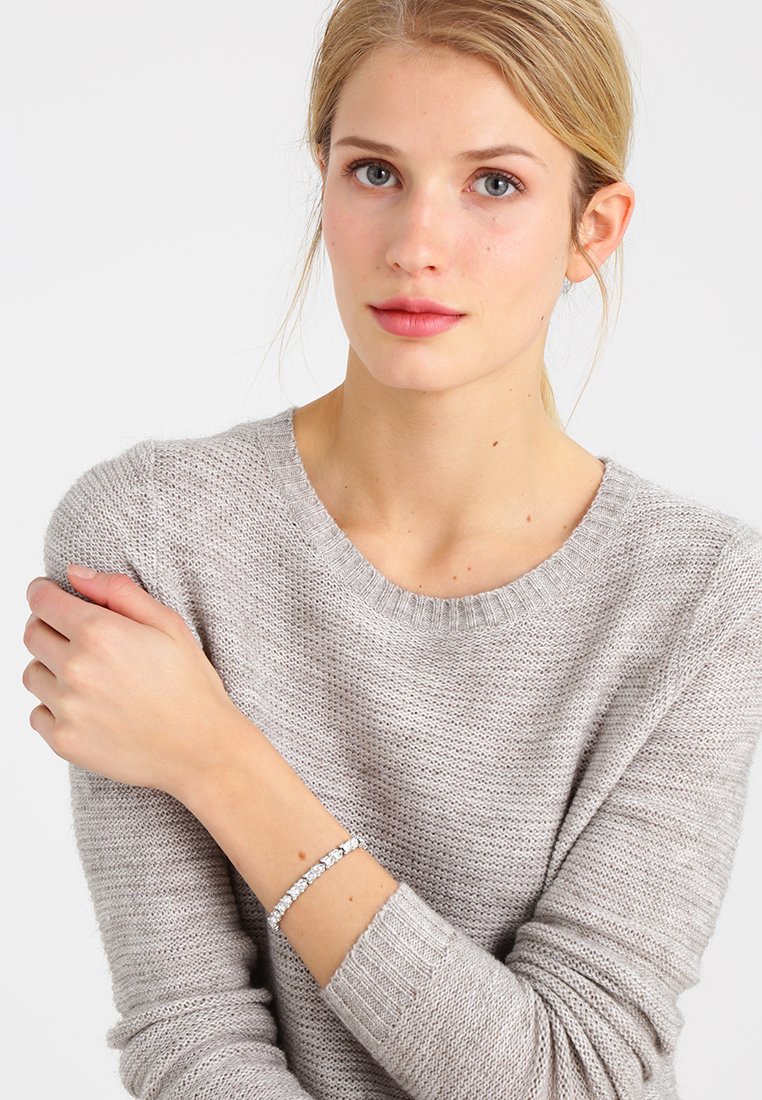 Dyrberg/Kern Bransoletka/biały - Zalando.pl
