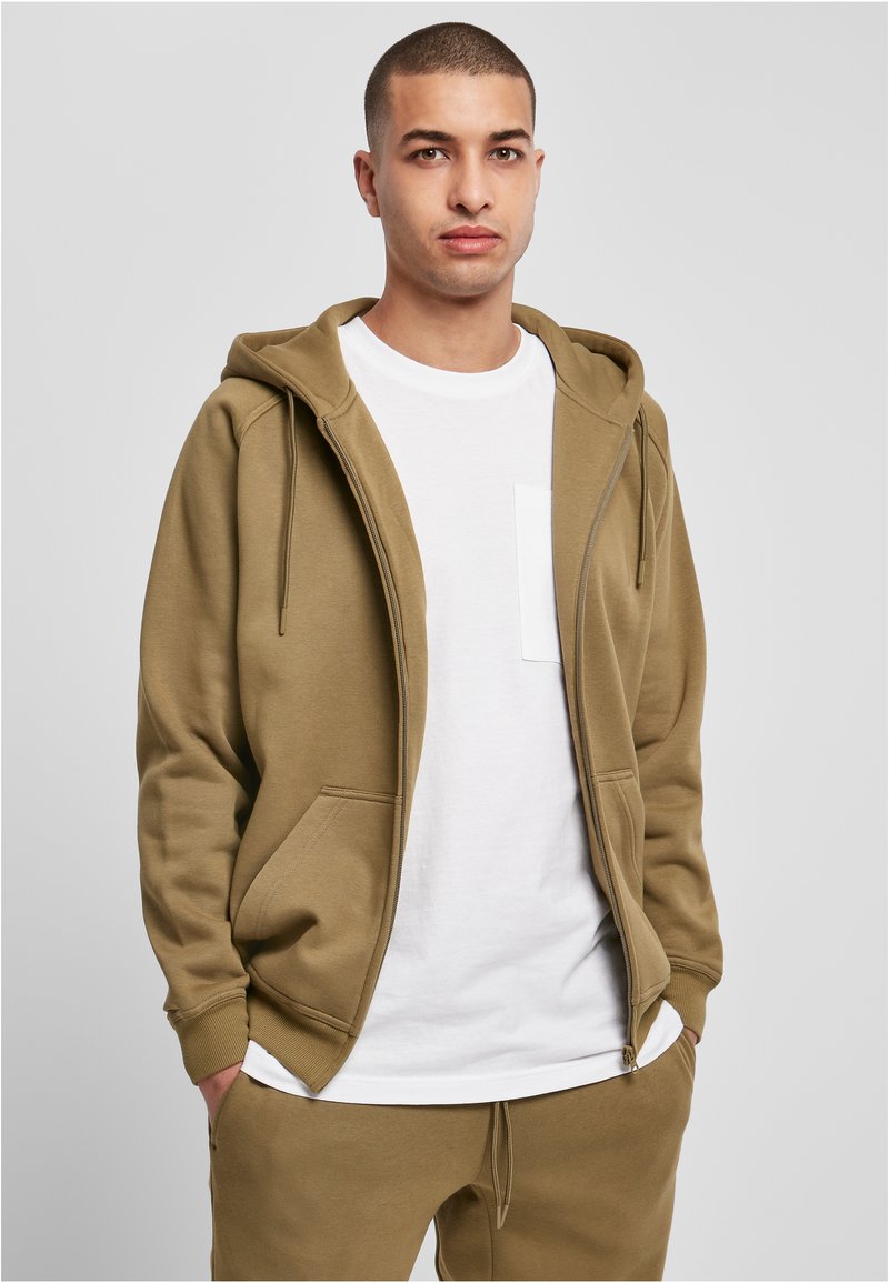 Urban Classics Bluza rozpinana - tiniolive/brązowy - Zalando.pl