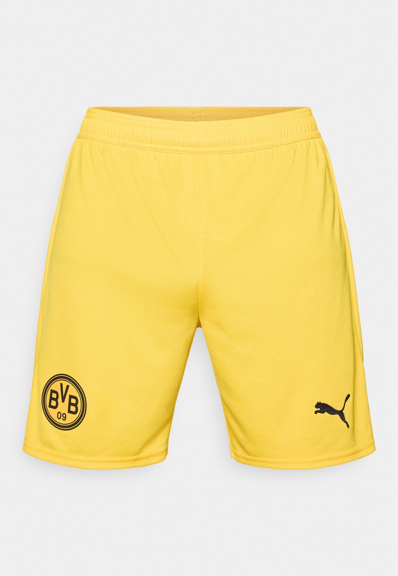 Puma BVB SHORTS REPLICA - Club wear - yellow sizzle/yellow - Zalando.co.uk