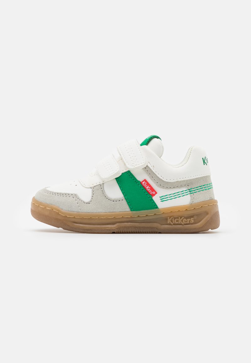 Kickers KALIDO - Trainers - blanc/vert/white - Zalando.ie