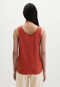 Marc O'Polo Top - tall poppy/dunkelrot - Zalando