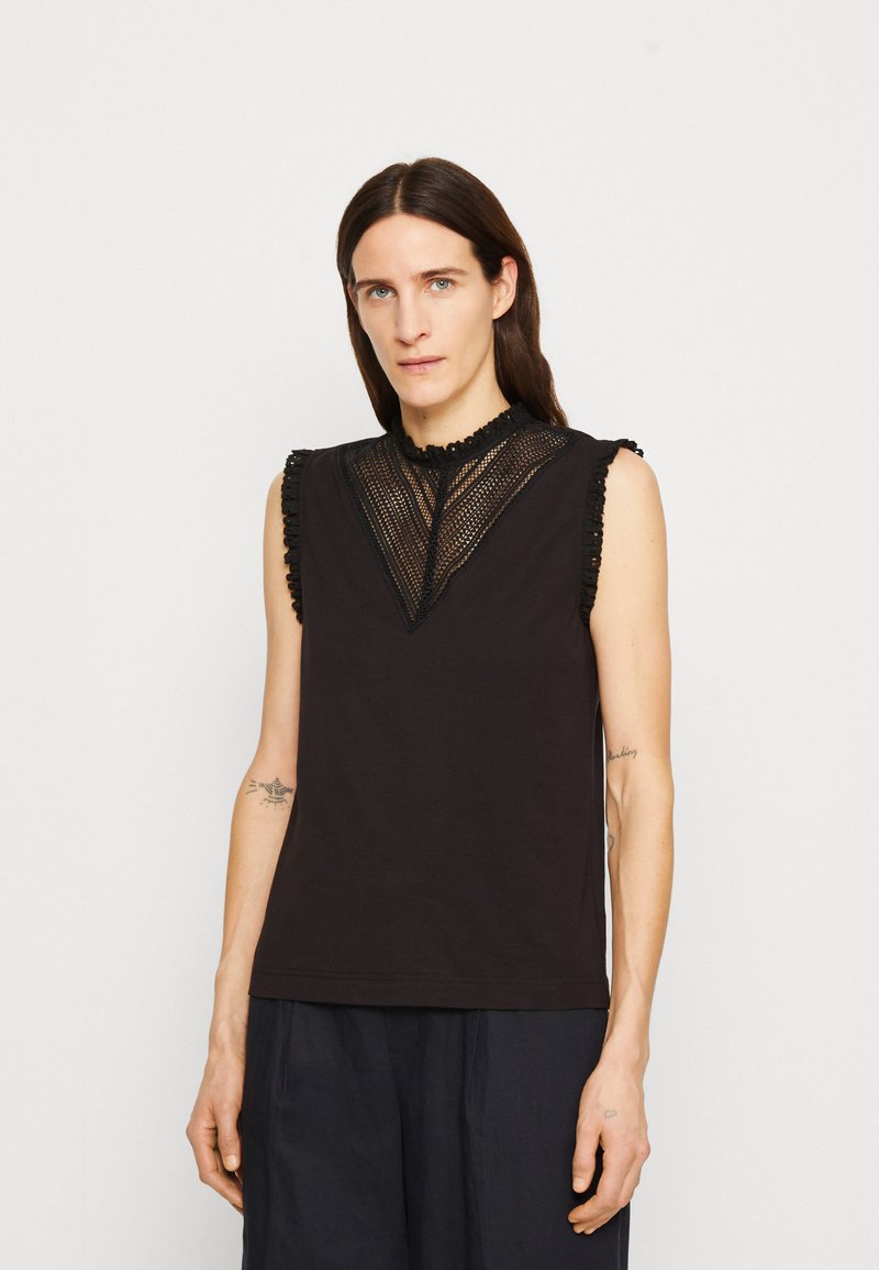 Esprit Collection Top - black/negro - Zalando.es
