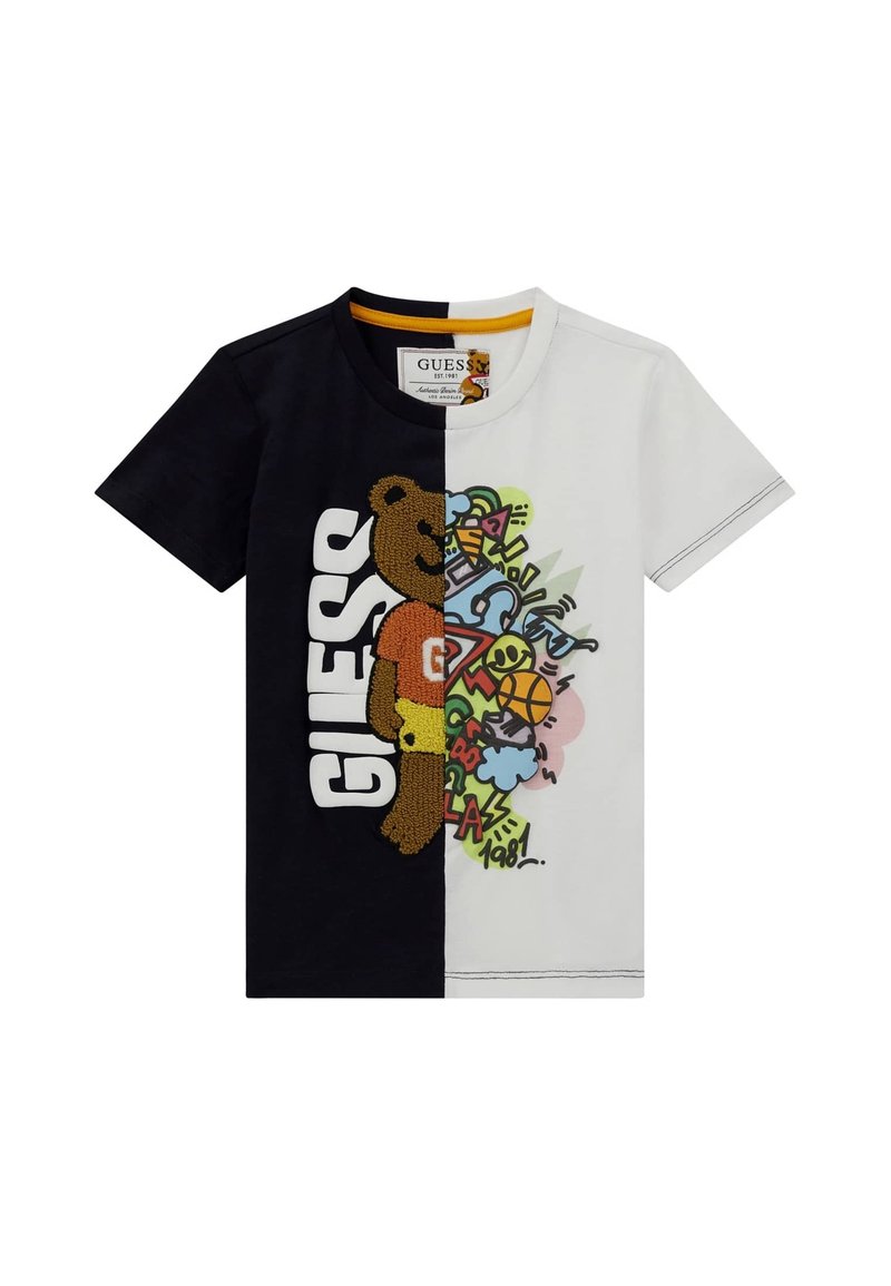 Guess BEER PATCH - T-Shirt print - multicolor/schwarz - Zalando.at