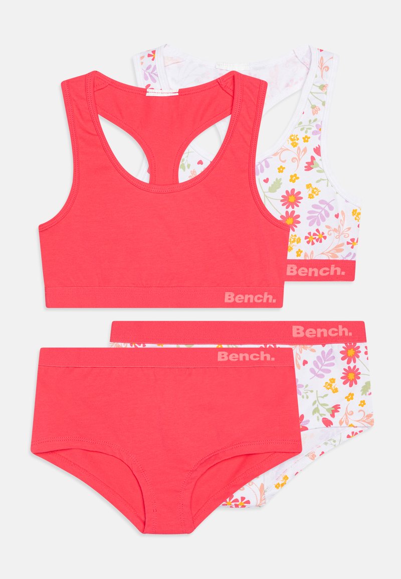 Bench SET - Conjunto de ropa interior - pink/blanco - Zalando.es