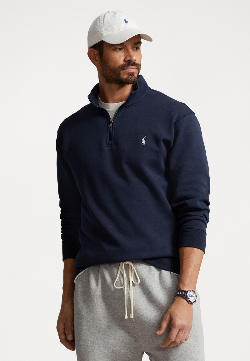 Polo Ralph Lauren Big & Tall LONG SLEEVE - Sweater - aviator navy ...