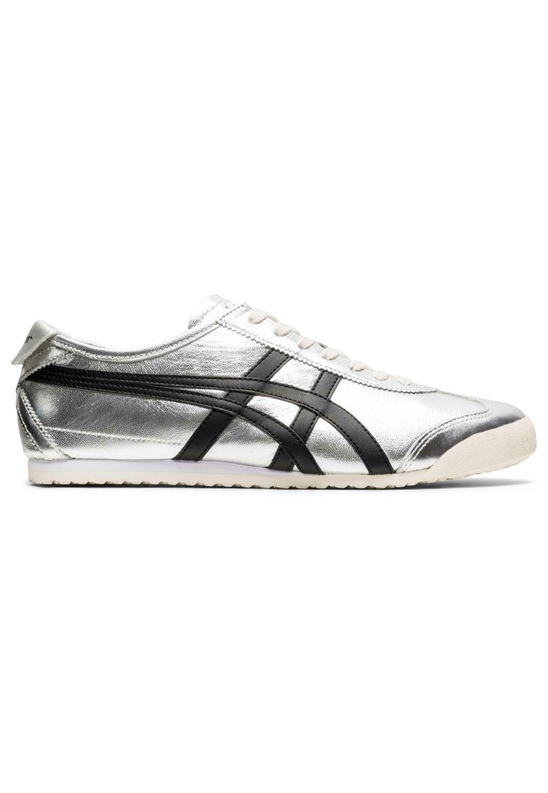 Onitsuka Tiger MEXICO 66 - Trainers - pure silver black/silver-coloured ...