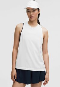 lululemon SWIFTLY RELAXED - Tops - white white/balts - Zalando.lv