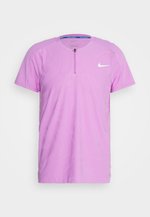Nike Performance COURT SLAM - Bluză sport - rush fuchsia/white/lila ...