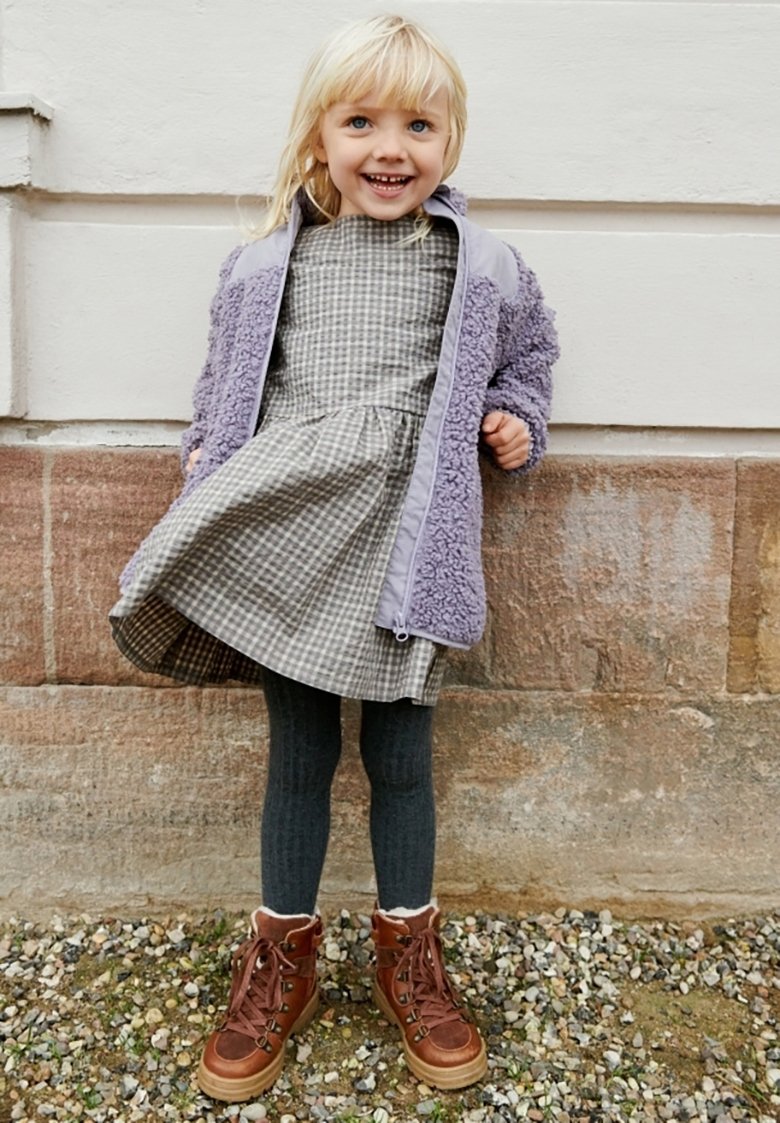 Wheat AIMA - BIO - Freizeitkleid - autumn sky check/beige - Zalando.at