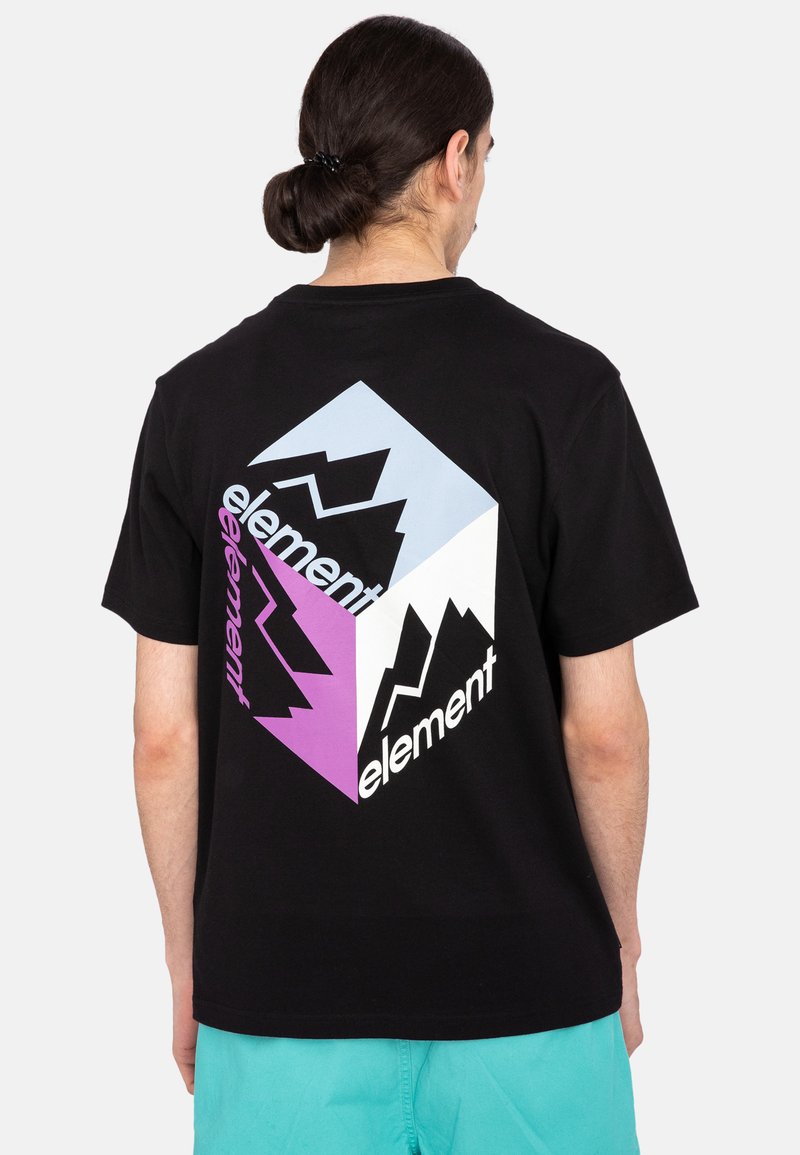Element T-Shirt print - fbk/schwarz - Zalando.ch