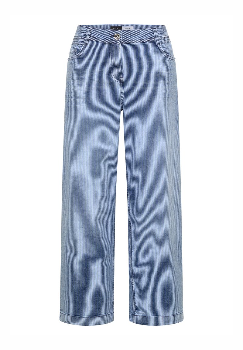 Cecil Style Neele - Wide Legs - Loose Fit - High Waist - 7/8 - Wide leg ...