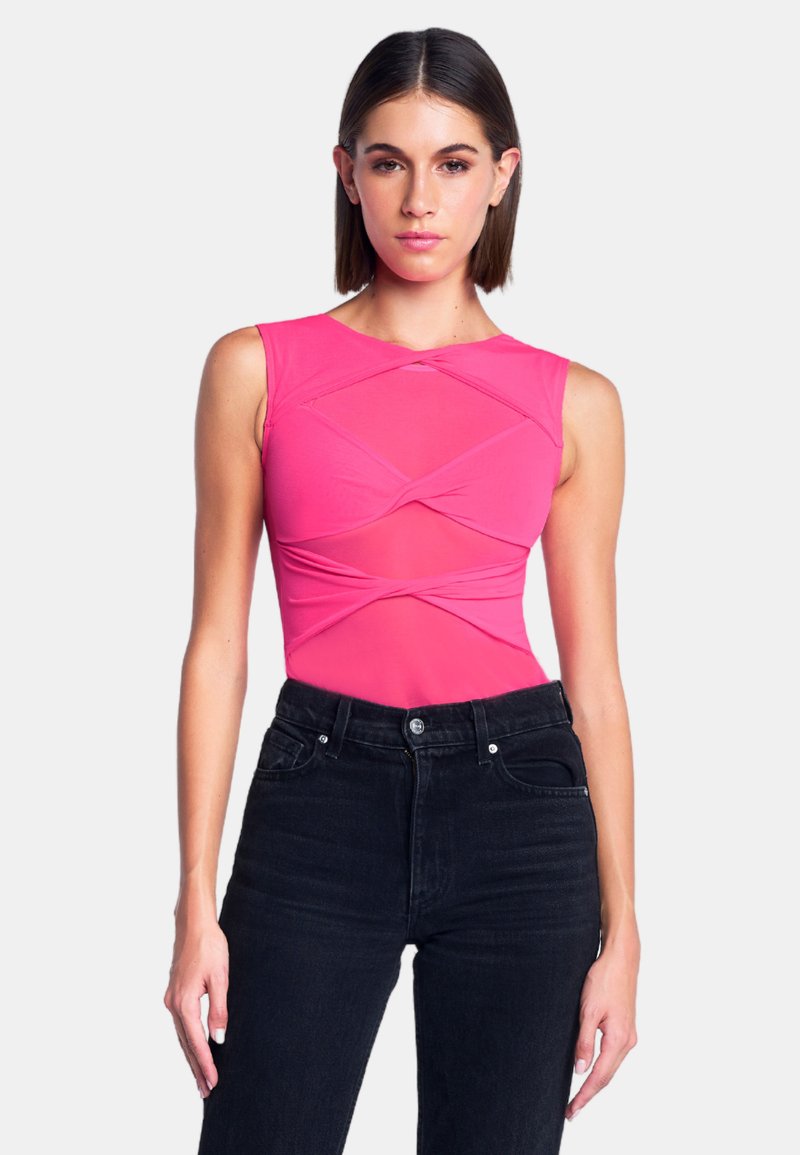 OW Collection CLARA SHEER - Body - pink/rosa - Zalando.es