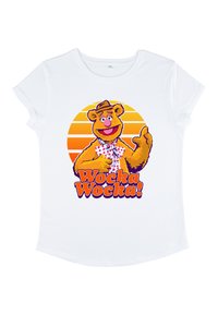 Disney MUPPETS FOZZIE - T-Shirt print - white/weiß - Zalando.at