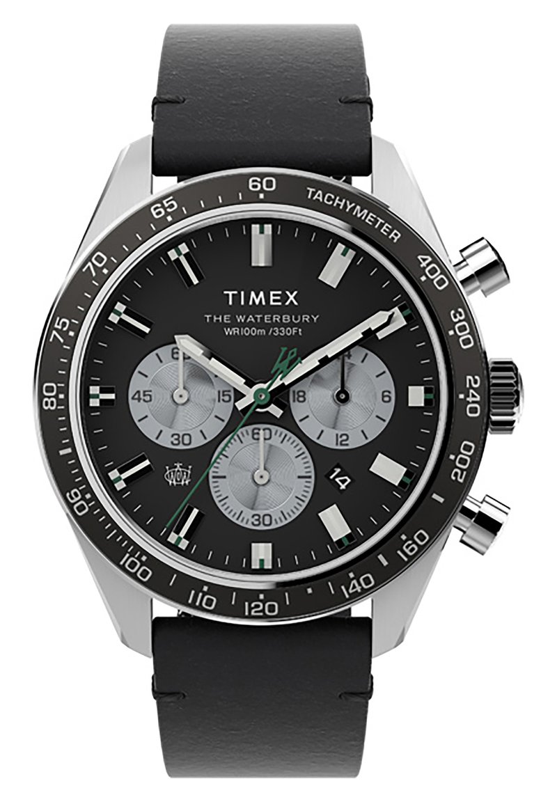 Timex WATERBURY - Chronograaf - Black/zwart - Zalando.nl