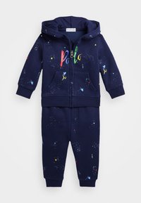 Polo Ralph Lauren BABY PANT - Tracksuit - newport navy/dark blue ...