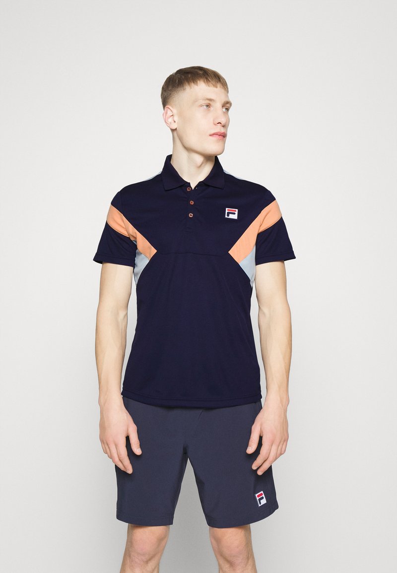 Fila ADRIAN - Poloshirt - navy/dunkelblau - Zalando.ch