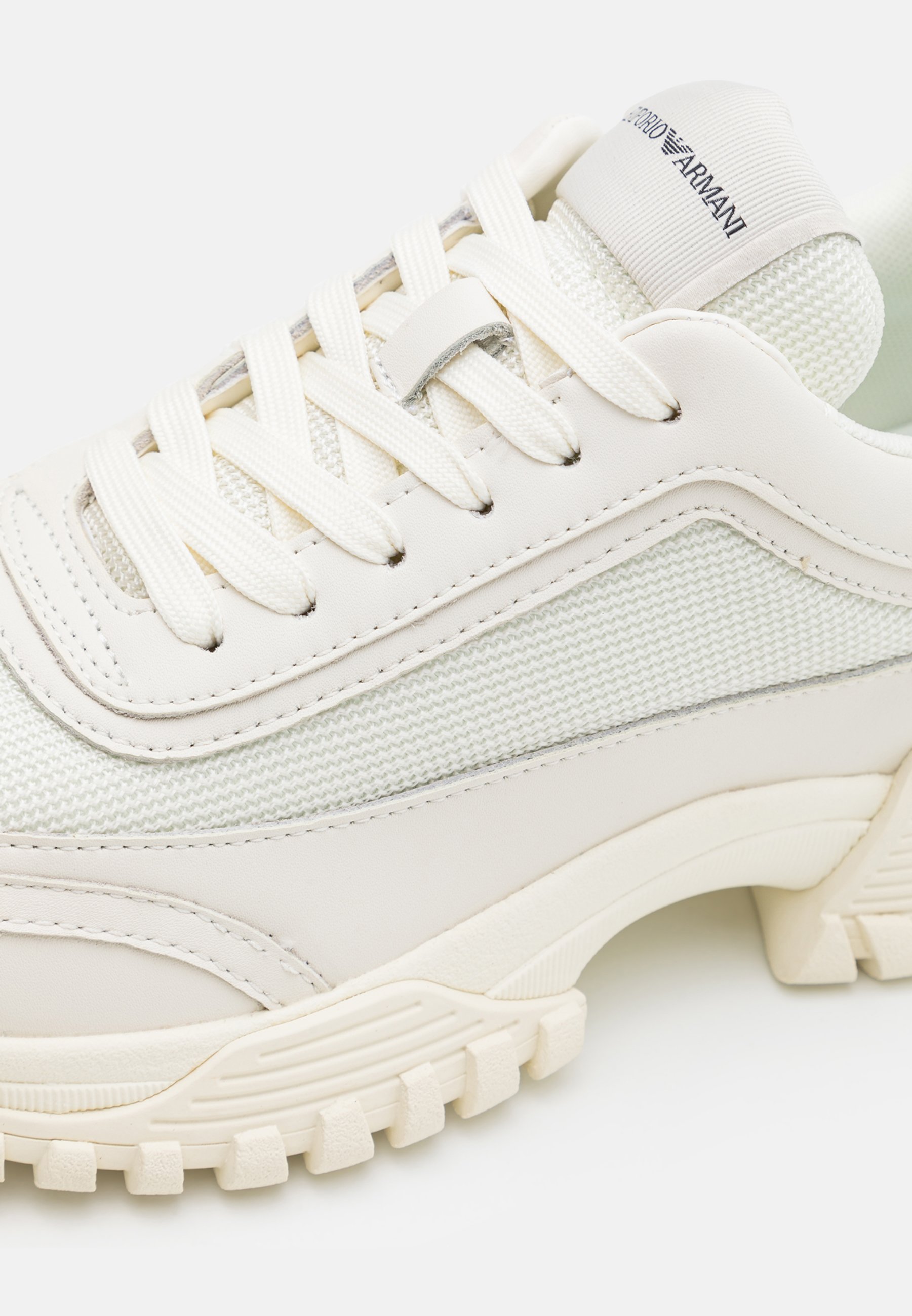 Emporio Armani SHOES Baskets basses off white ecru ZALANDO.FR