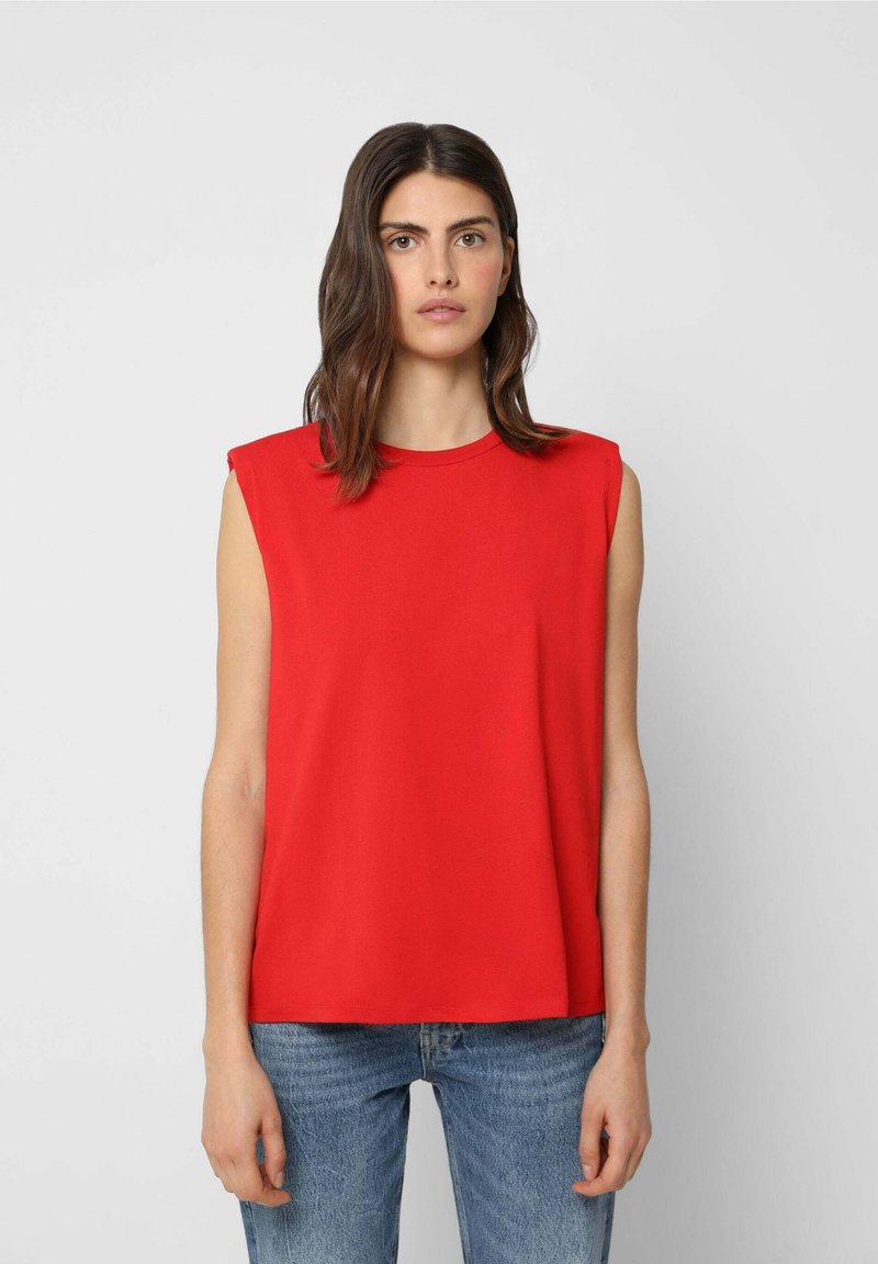 Scalpers WITH SHOULDER PADS WITH SHOULDER PADS - Linne - red/röd ...